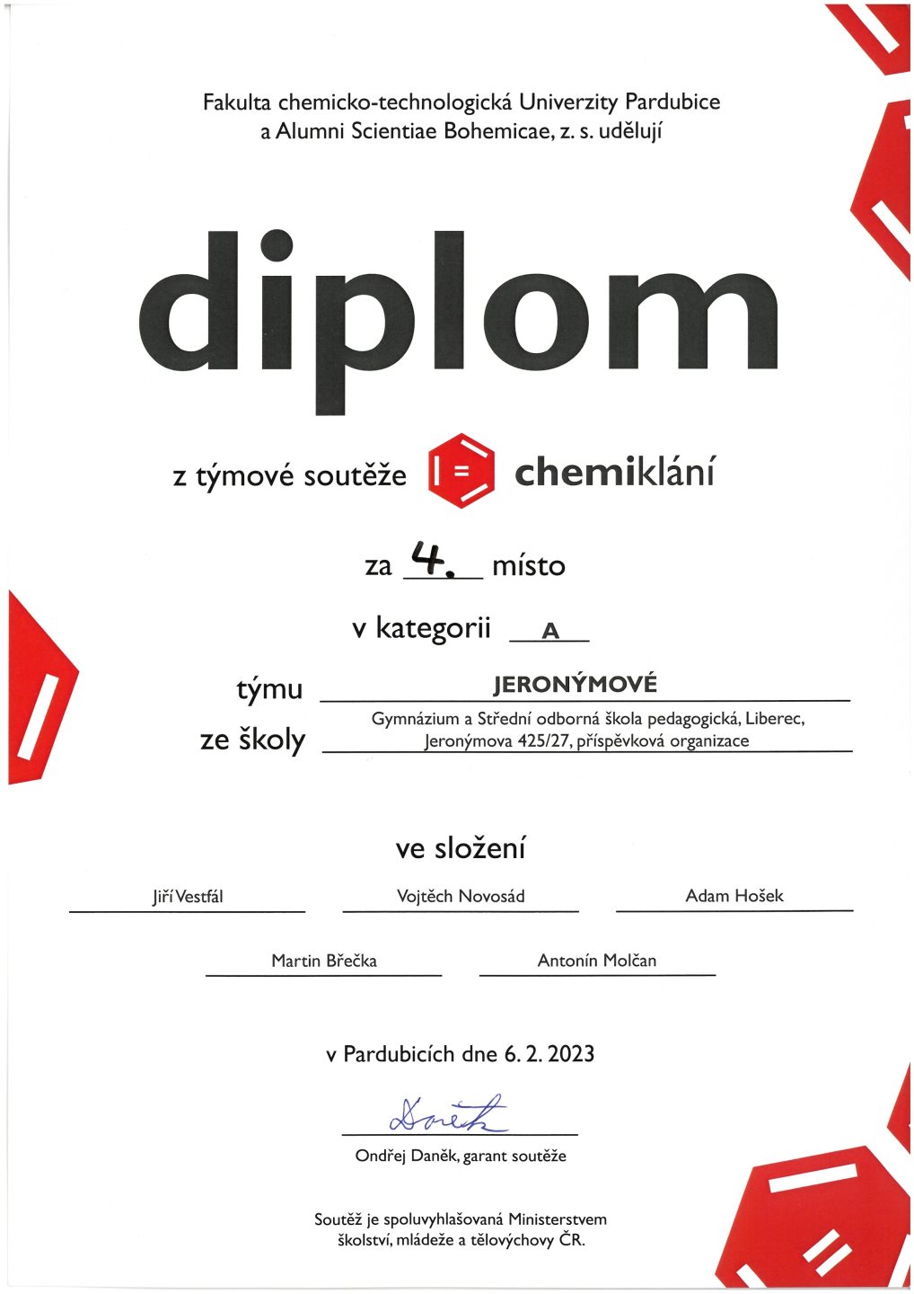 Naši chemici válí! | Fotogalerie | Jergym